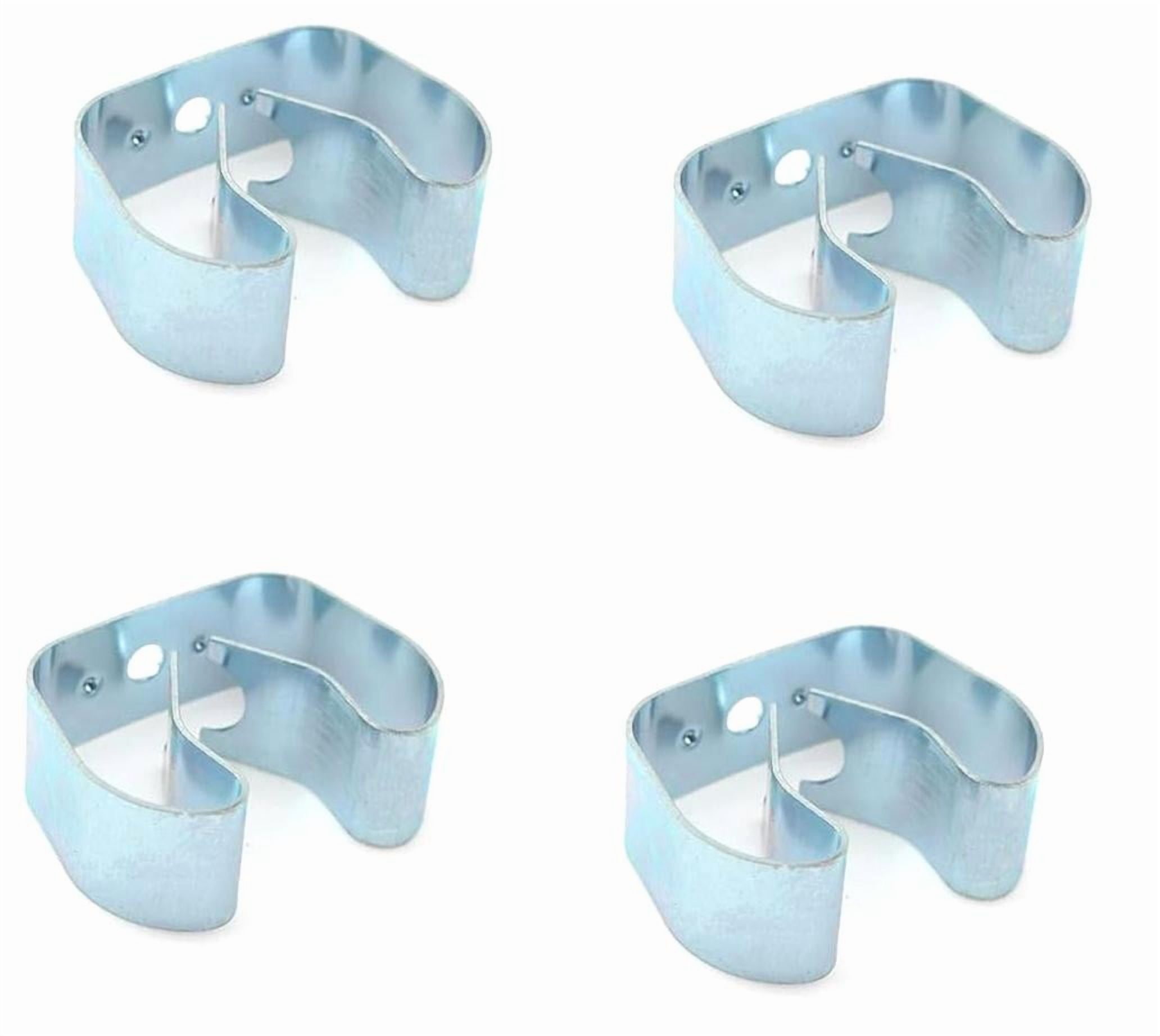 FREEAMG 4-Piece Spring Loaded Clamps, 1/8 Inch Broom Pipe Wall Truck ...
