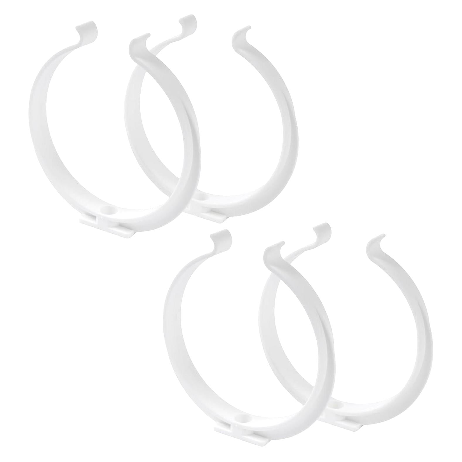 FREEAMG 4" Plastic Pipe Support Clamps for Round HVAC Ducts - Set of 2 ...