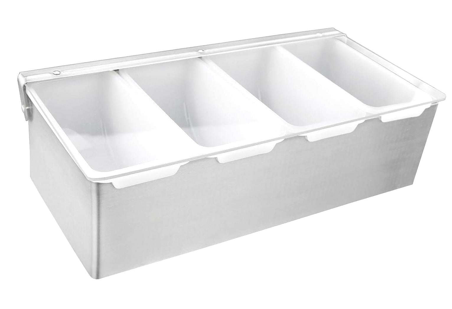 FREEAMG 48025 Stainless Steel Condiment Dispenser featuring 4 ...