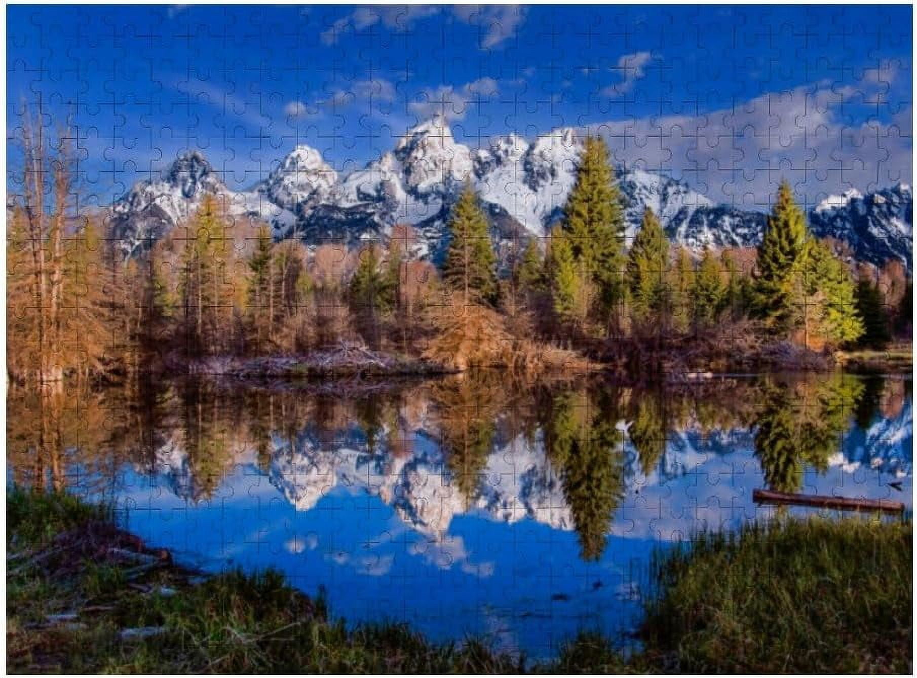 FREEAMG 500 Piece Jigsaw Puzzle for Kids Adults - Grand Tetons ...