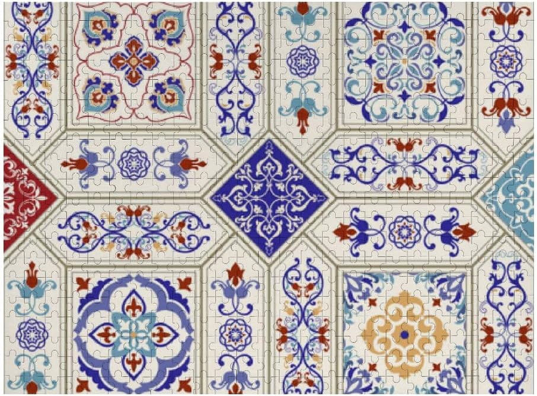 FREEAMG 500 Piece Jigsaw Puzzle for Kids Adults - Turkish Style Ceramic ...