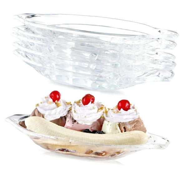 Banana Split Dish Plastic