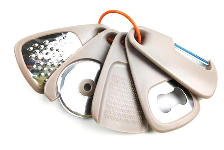 FREEAMG 6-Piece Kitchen Utensil Set, Compact Cooking Tools Including ...