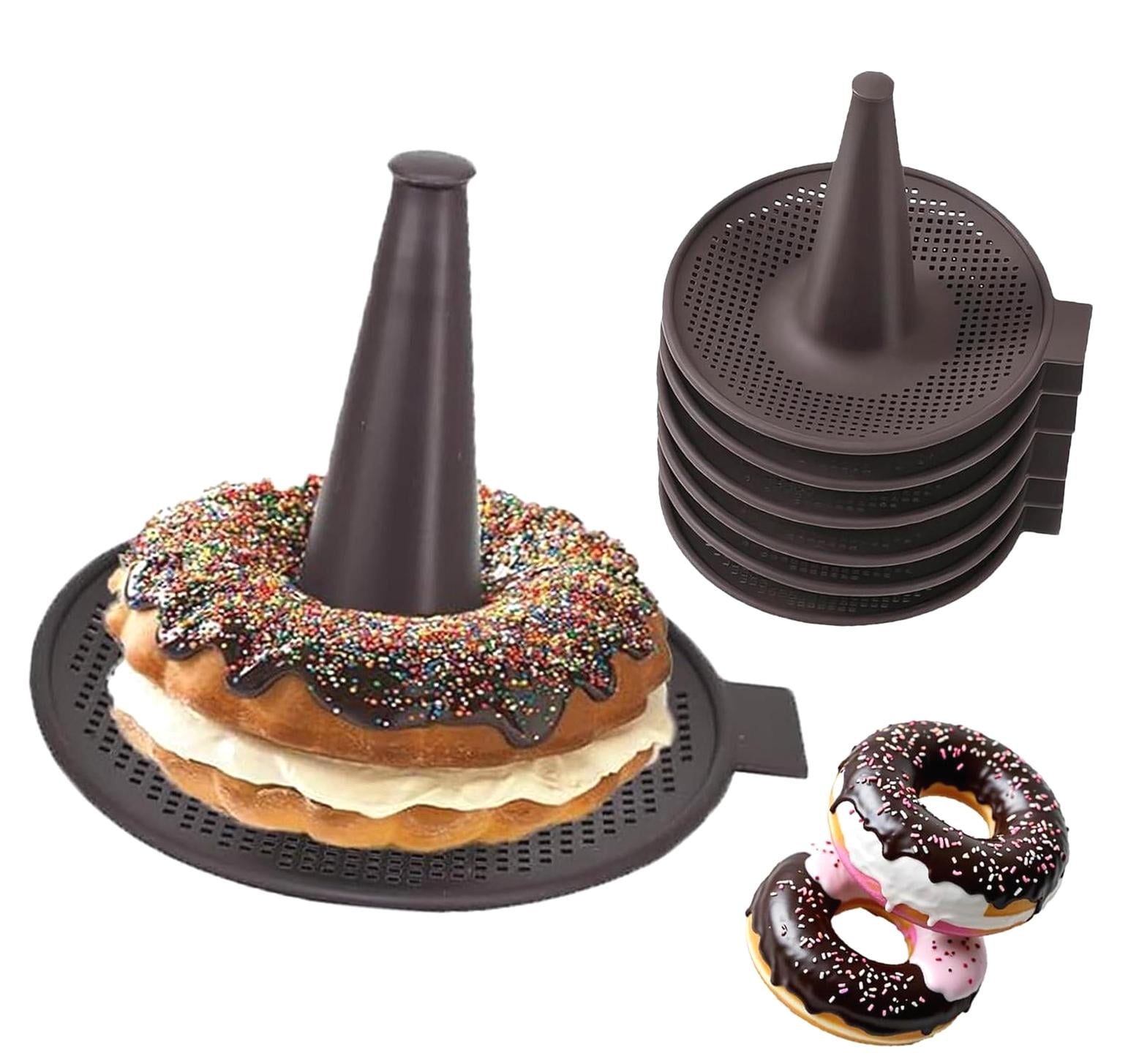 FREEAMG 6-Piece Silicone Donut Pan & Bagel Set for Baking - Non-Stick ...