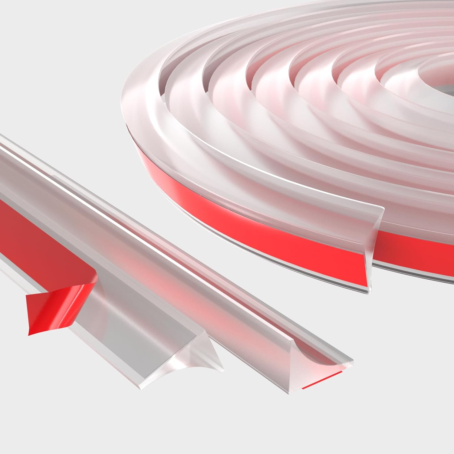 FREEAMG 78 Inch Collapsible Shower Water Dam Barrier,Self Adhesive ...