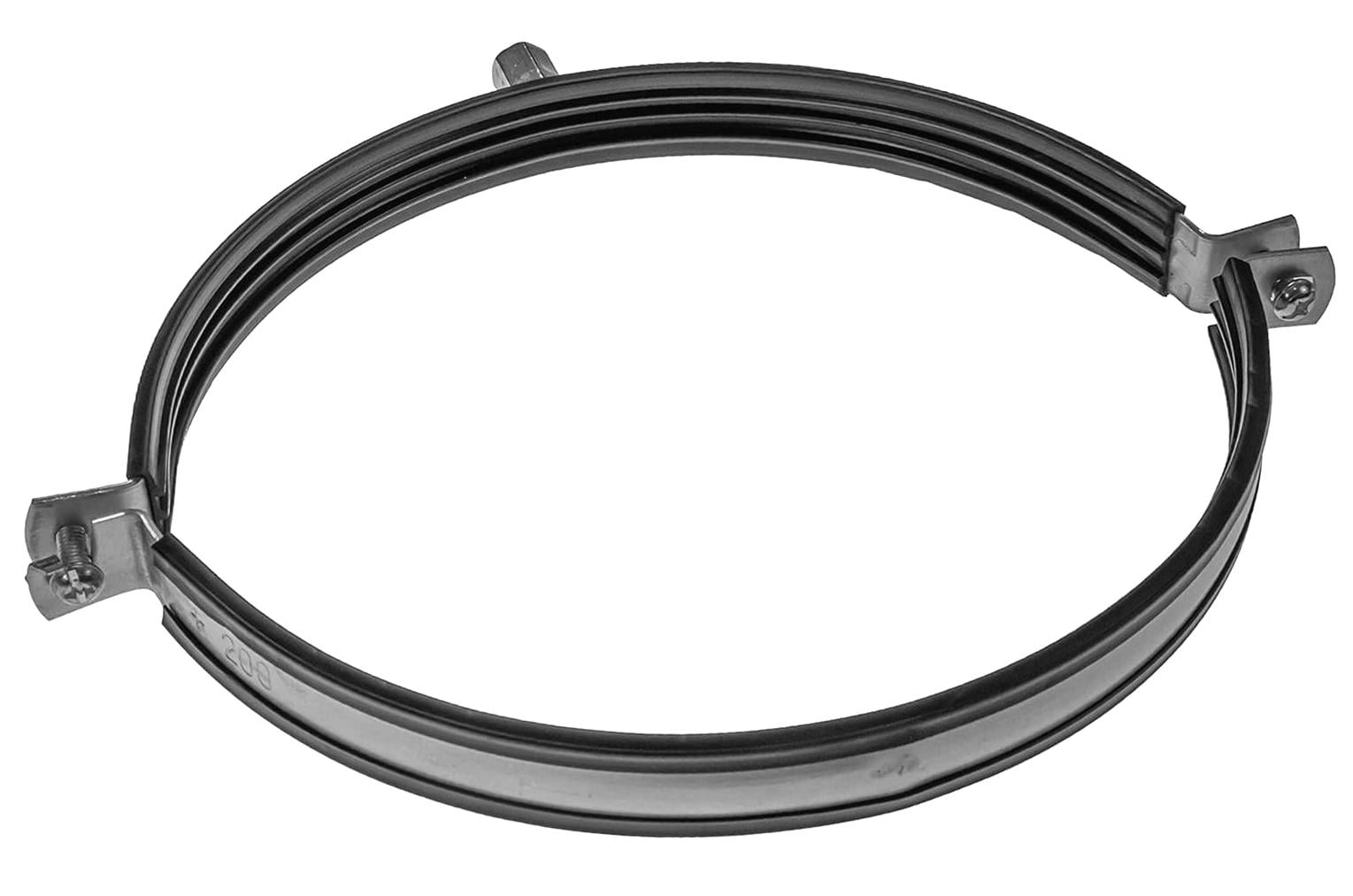 FREEAMG 8" Inch Galvanized Pipe Support with Rubber - Conduit Mounting ...