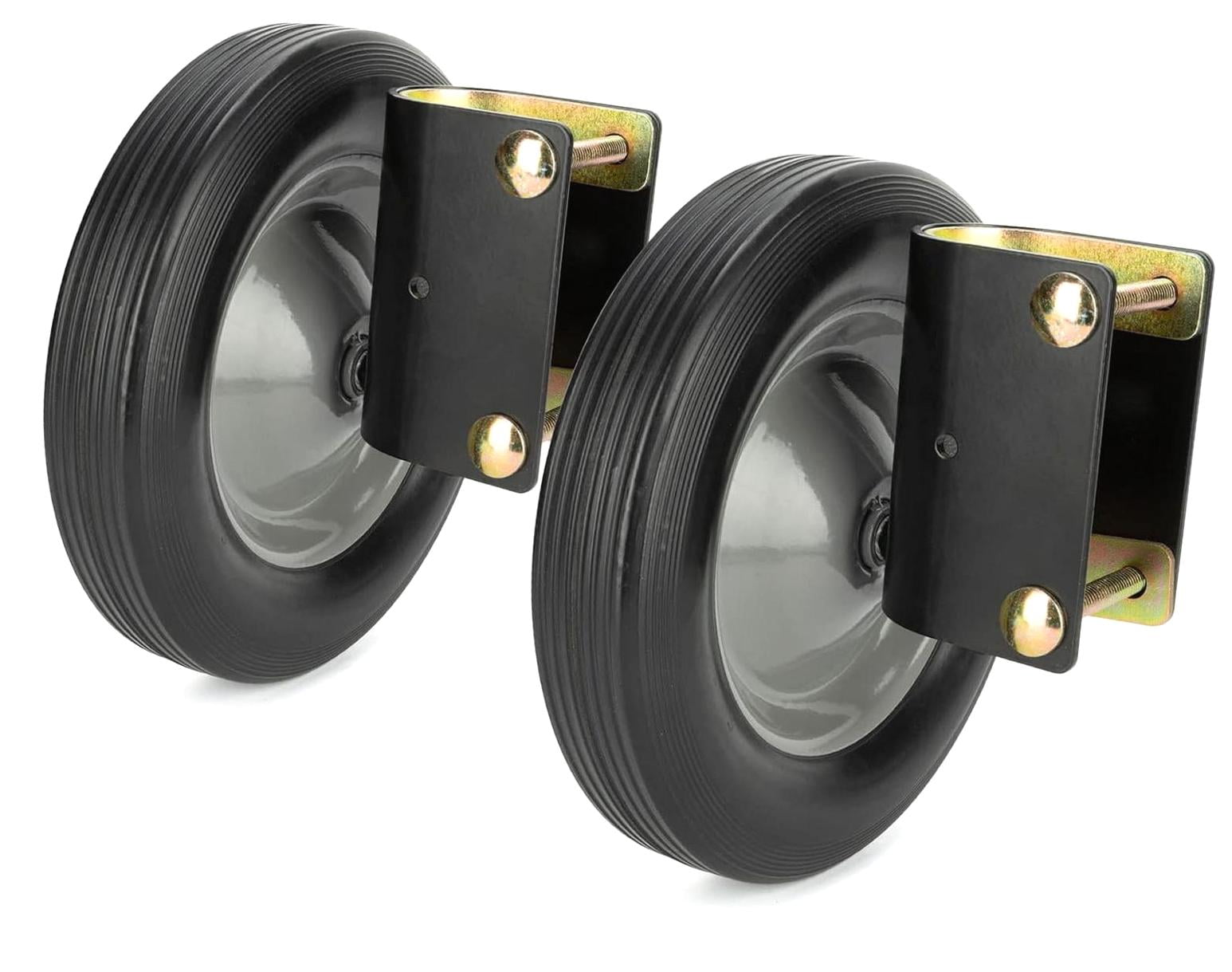 FREEAMG 8 Inch Gate Wheel Caster Set for 1-5/8" to 2" , Includes 2 ...