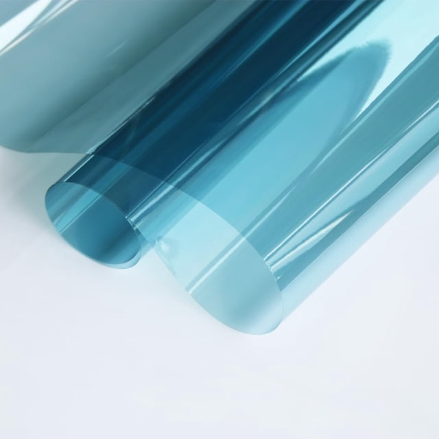 FREEAMG 80% VLT 2Mil Light Blue Nano Ceramic Solar Tint lm 99% UV Car ...