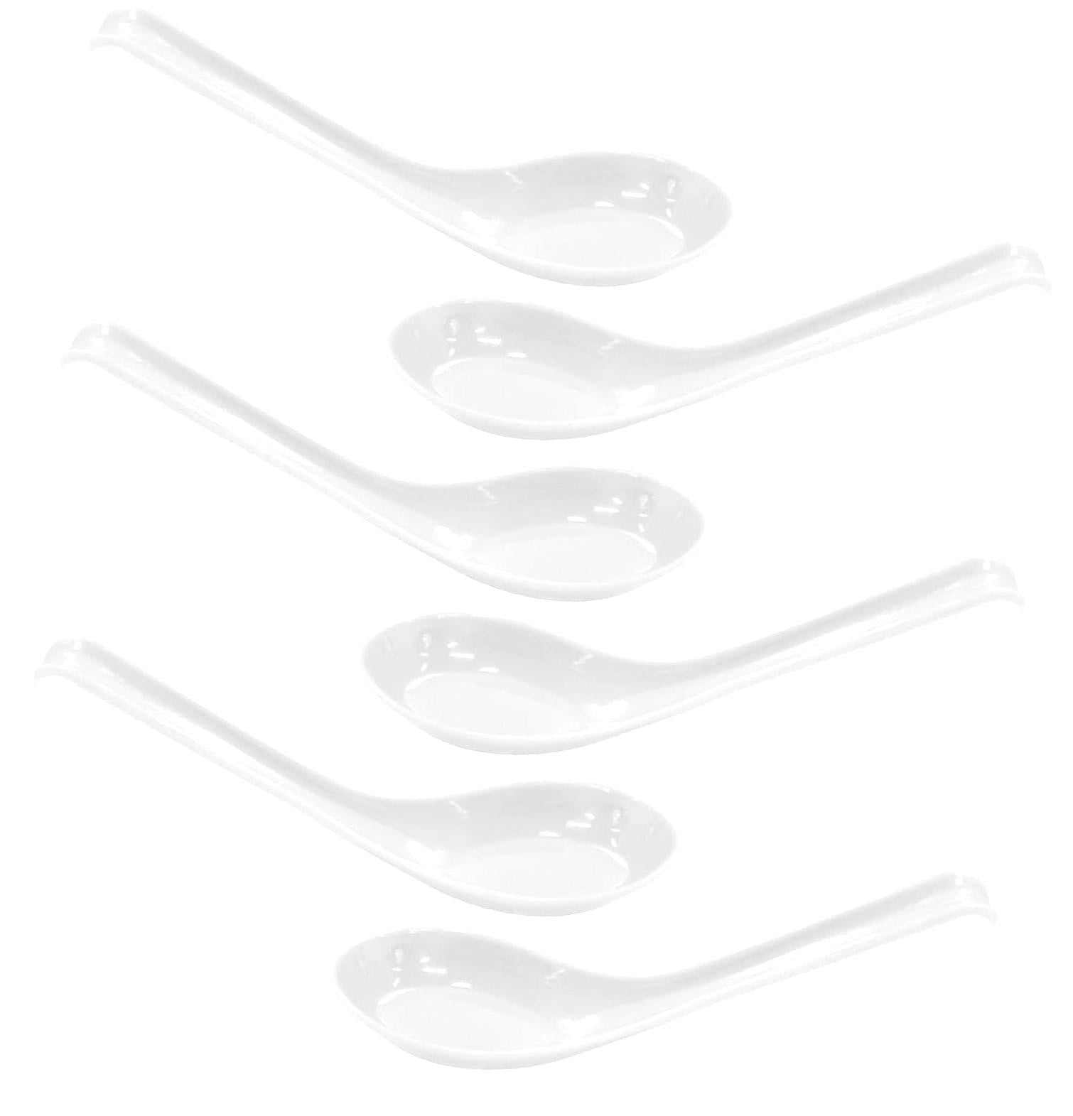 FREEAMG 8PCS Asian Soup Ladles, Perfect for Chinese Japanese Miso Ramen ...