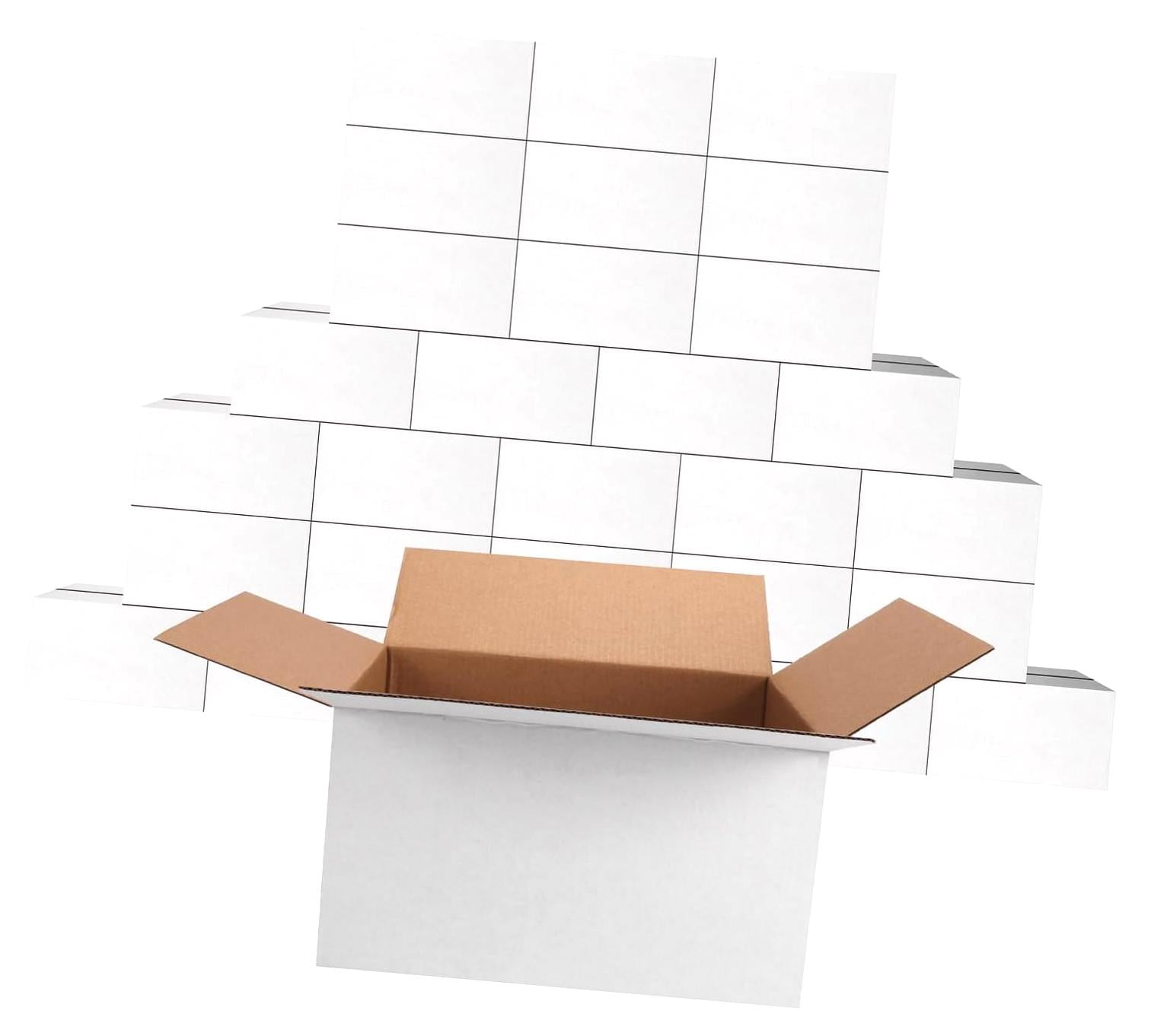 FREEAMG 9x7x5 Mailing Boxes Collection of 30, White Corrugated ...