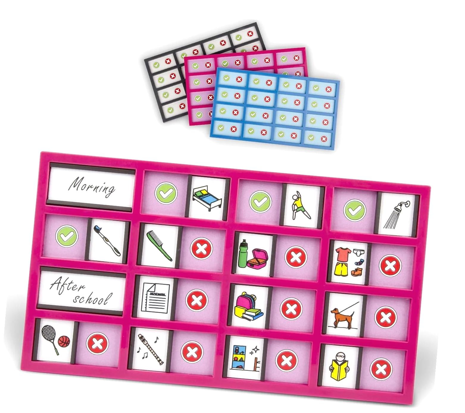 FREEAMG Adjustable Checklist Board, Routine Monitor, and Task Organizer ...