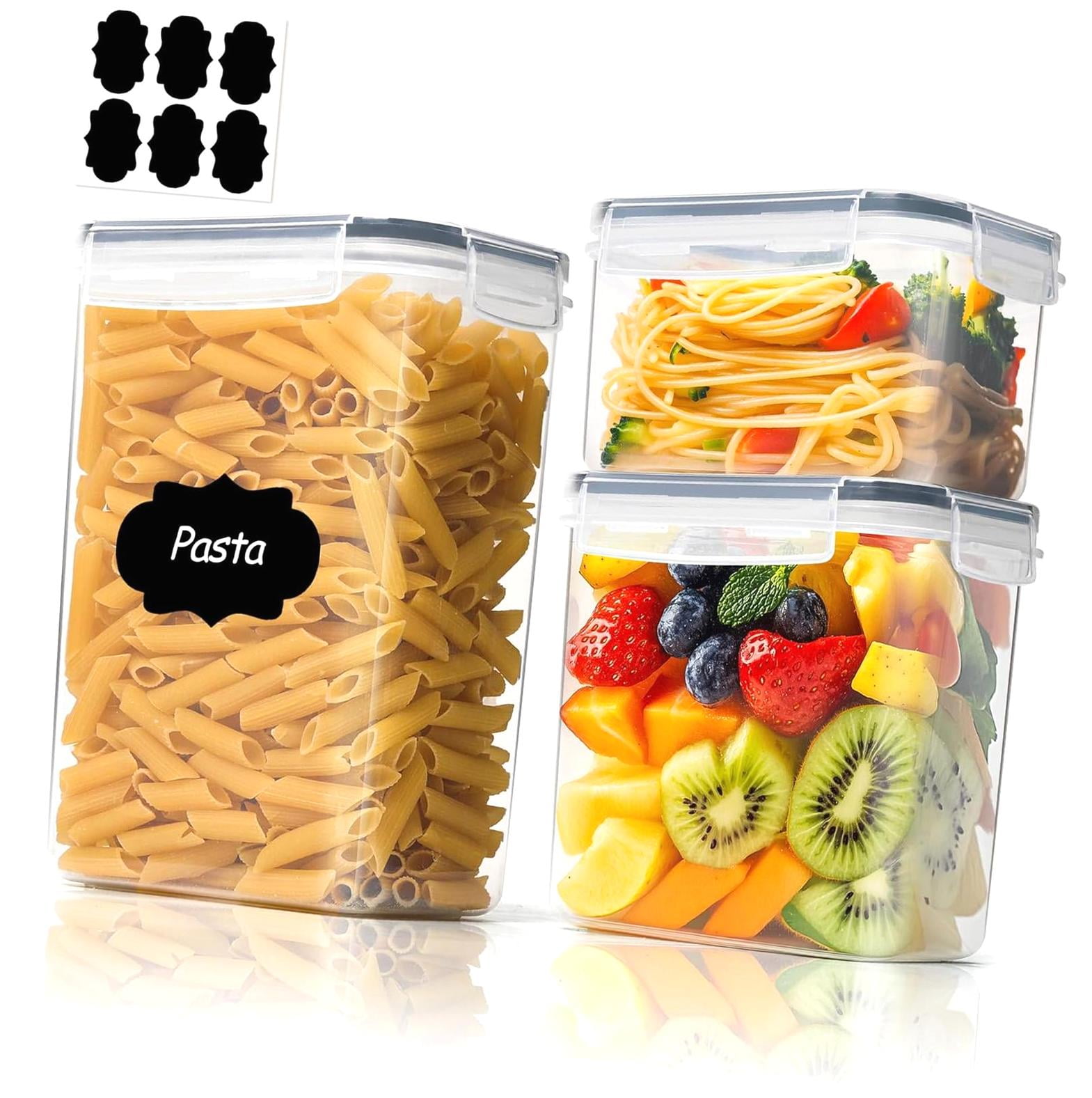 FREEAMG Airtight Food Storage Container Pair (9.5L/316OZ), Spacious ...