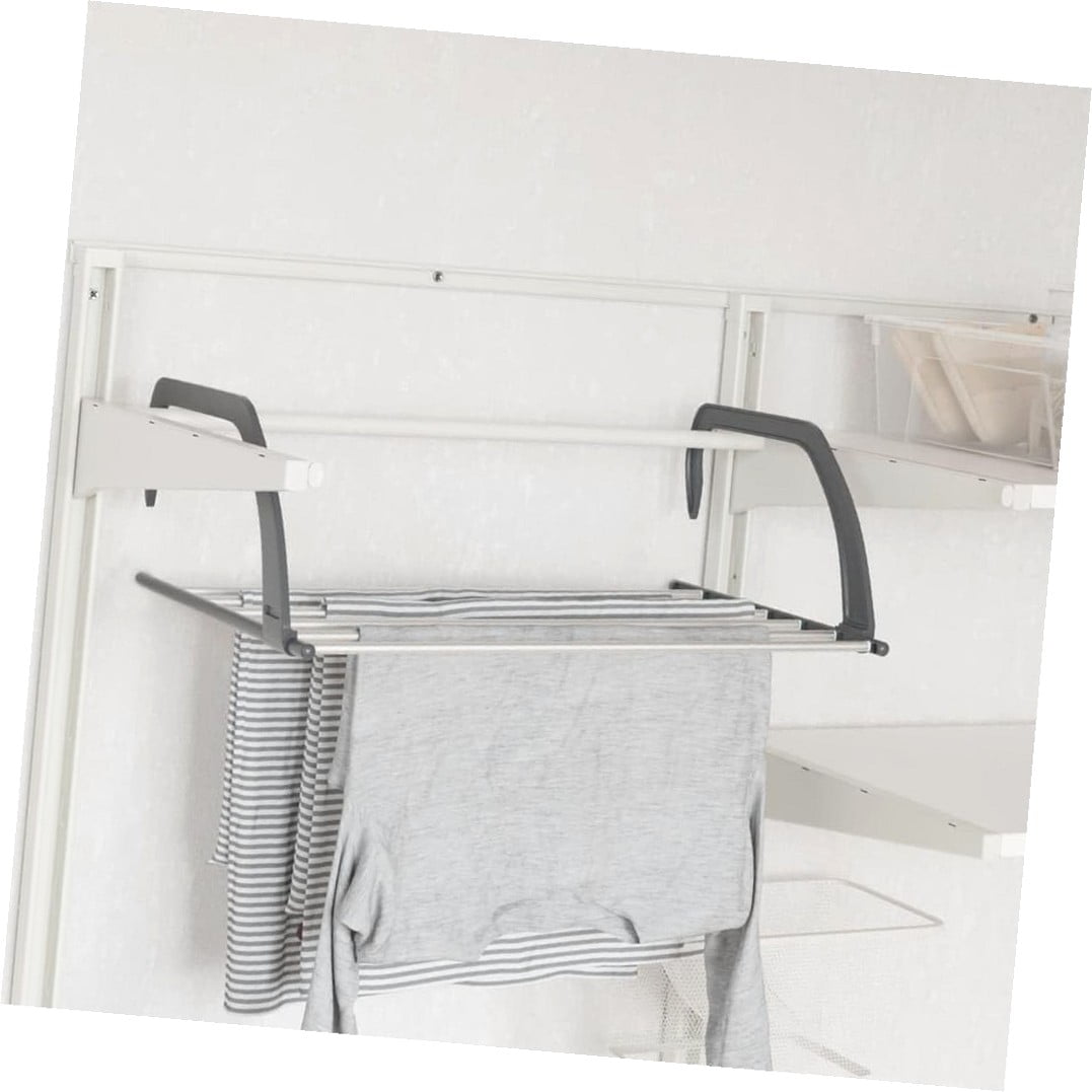 FREEAMG Aluminum Laundry Drying Rack for Balcony, Retractable Clothes ...