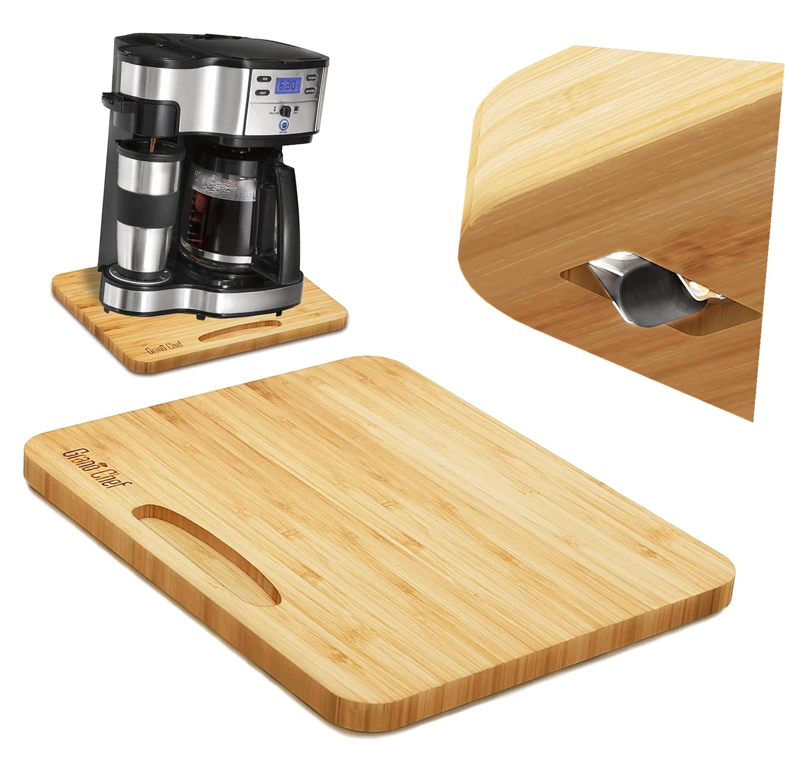 FREEAMG Appliance Slider, Kitchen Countertop Rolling Tray for Coffee ...