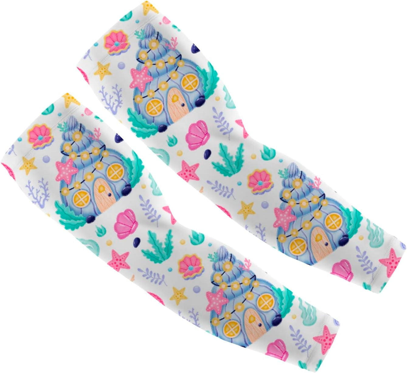 FREEAMG Arm Sleeves Cute Cartoon Mermaids for Men Women - Walmart.com