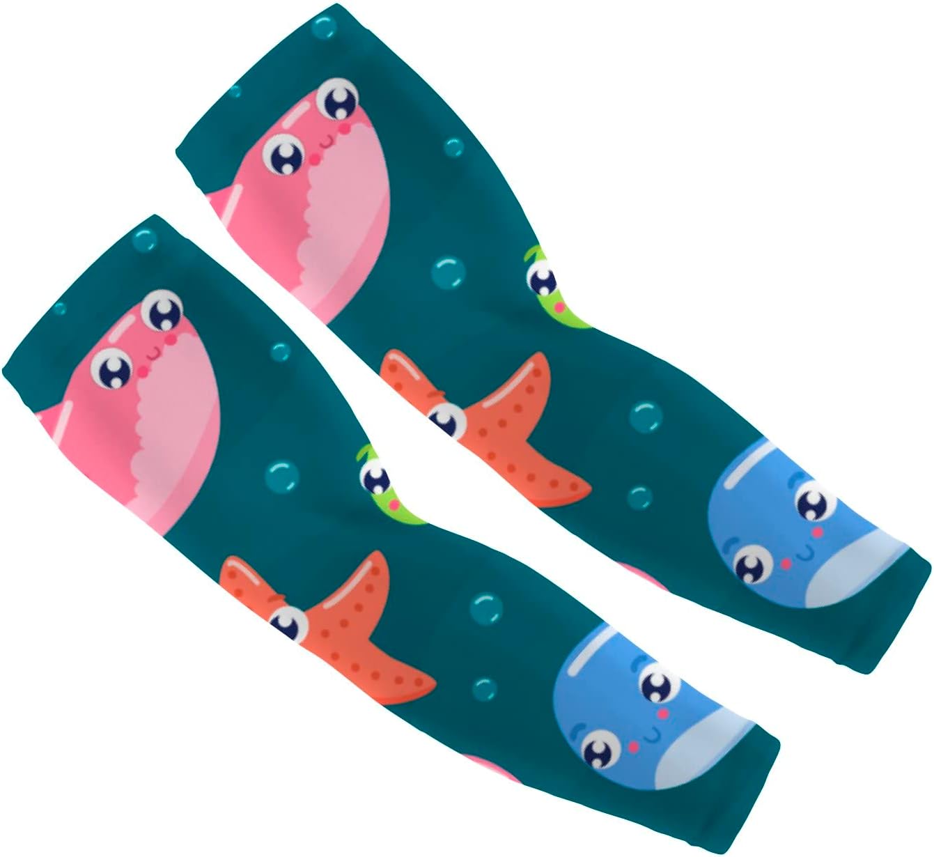 FREEAMG Arm Sleeves Cute Sea Animals Set for Men Women - Walmart.com
