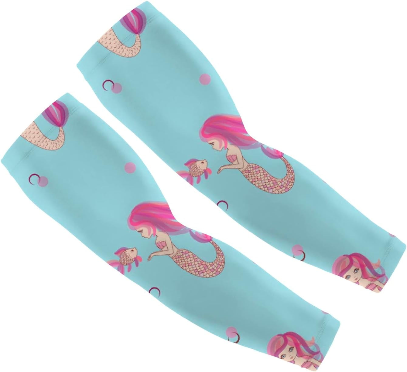 FREEAMG Arm Sleeves Mermaid Girls for Men Women - Walmart.com
