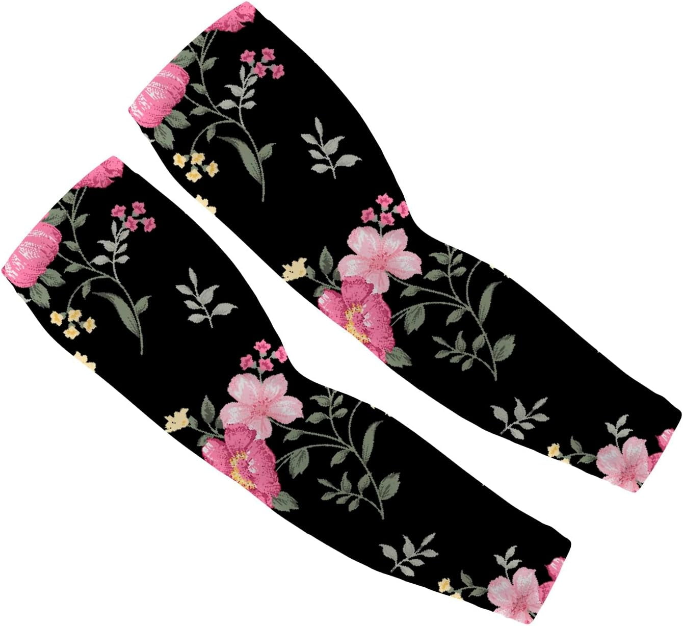 FREEAMG Arm Sleeves Pink Flower for Men Women - Walmart.com