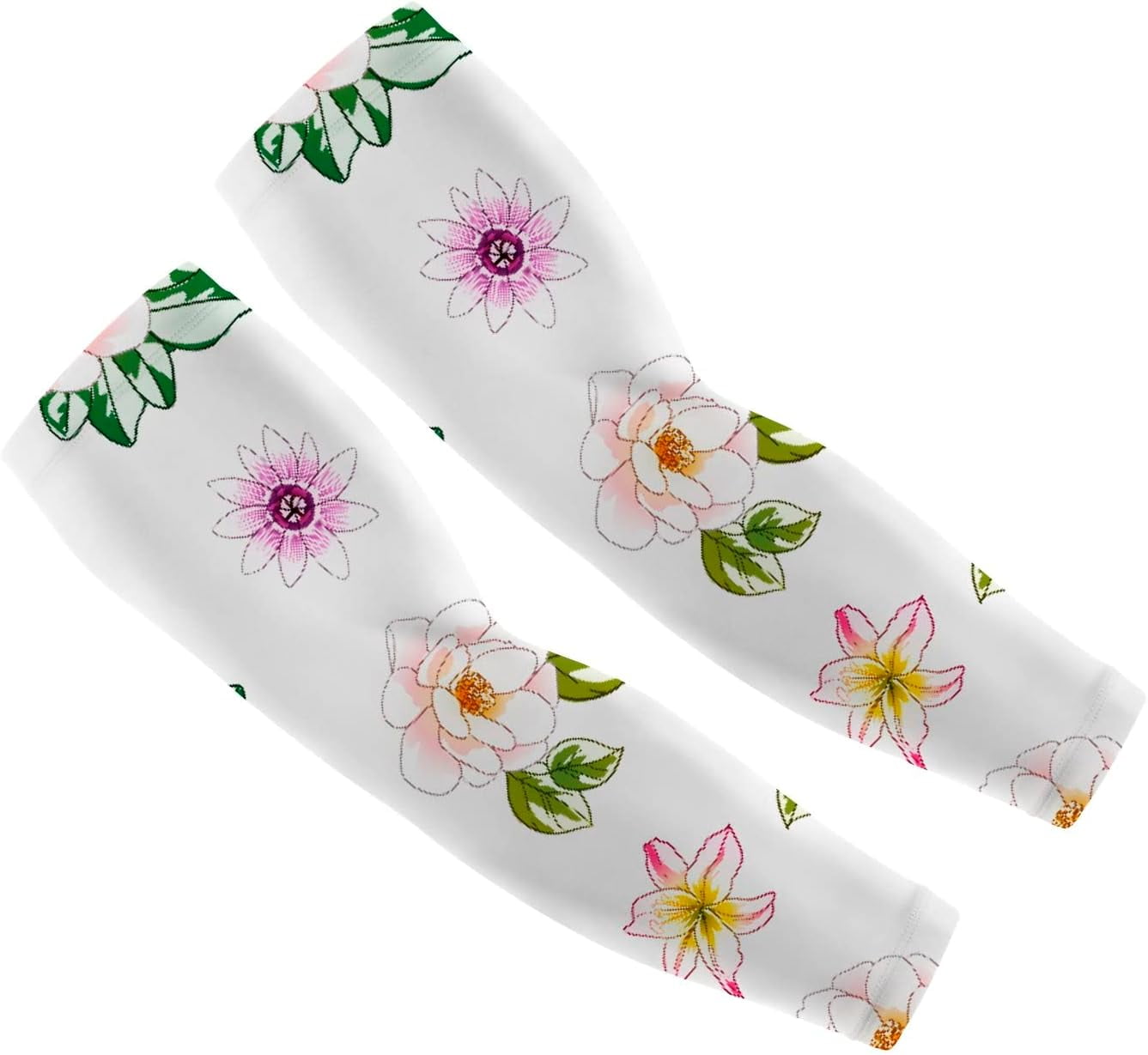 FREEAMG Arm Sleeves Plants Herbs and Flowers for Men Women - Walmart.com