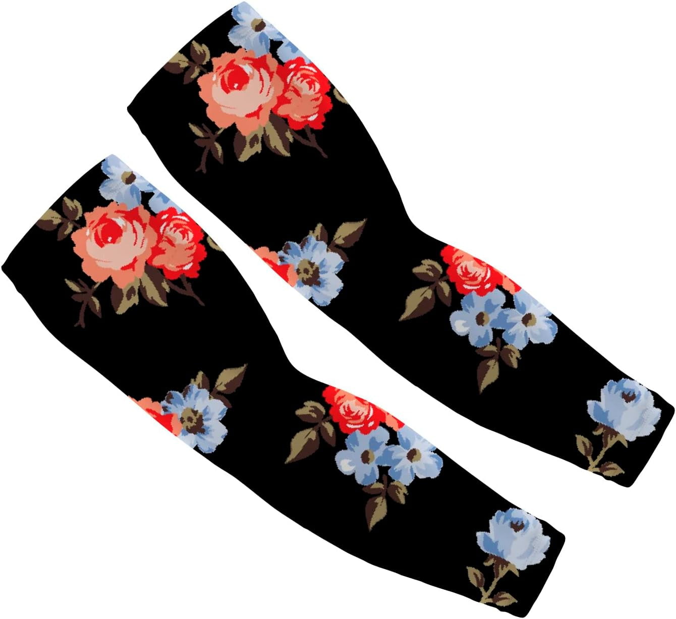 FREEAMG Arm Sleeves Roses Bouquet Flowers for Men Women - Walmart.com