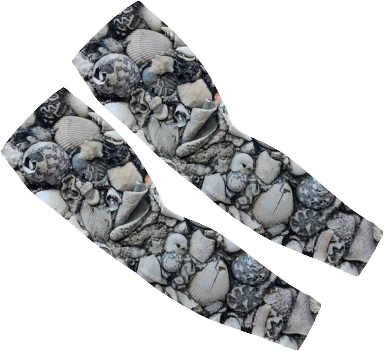 FREEAMG Arm Sleeves Sea Seashell Shell Beach Shells for Men Women ...