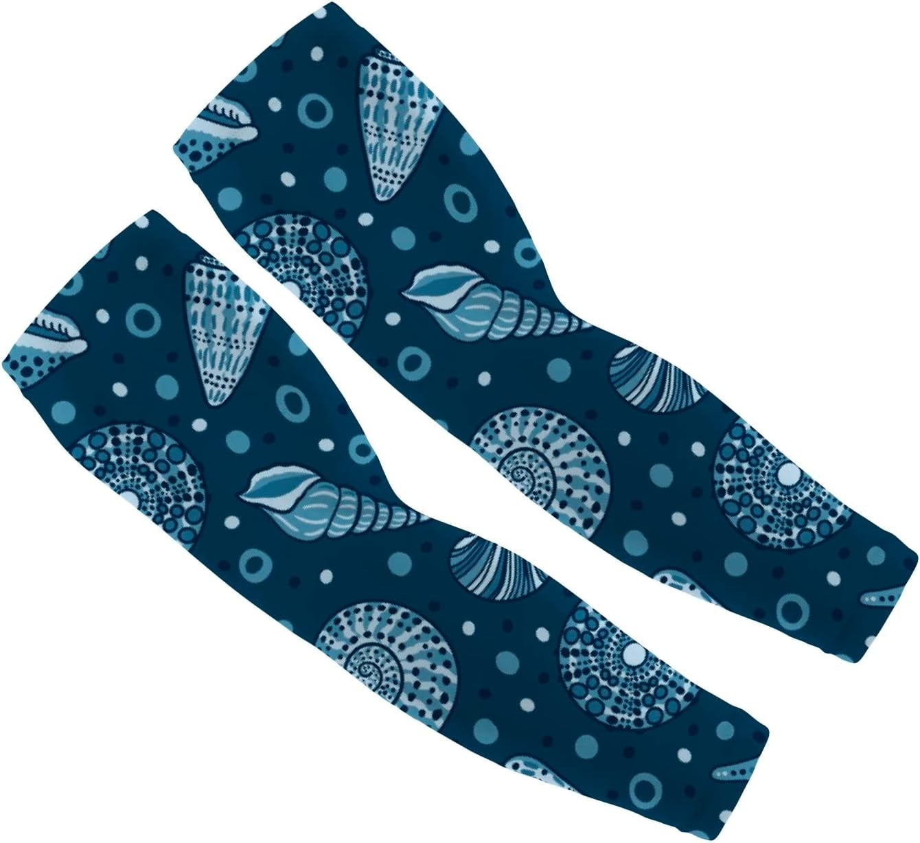 FREEAMG Arm Sleeves Sea World Starfish Shell Coral Seashore for Men ...