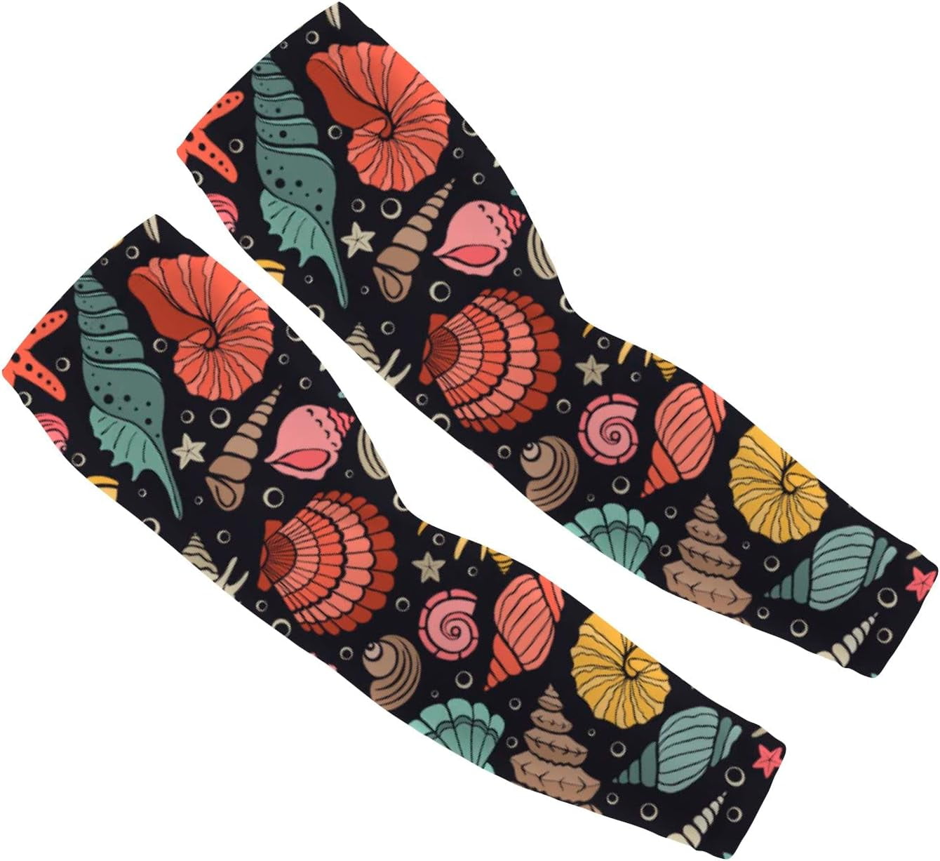 FREEAMG Arm Sleeves Summer Sea Shells Stars for Men Women - Walmart.com