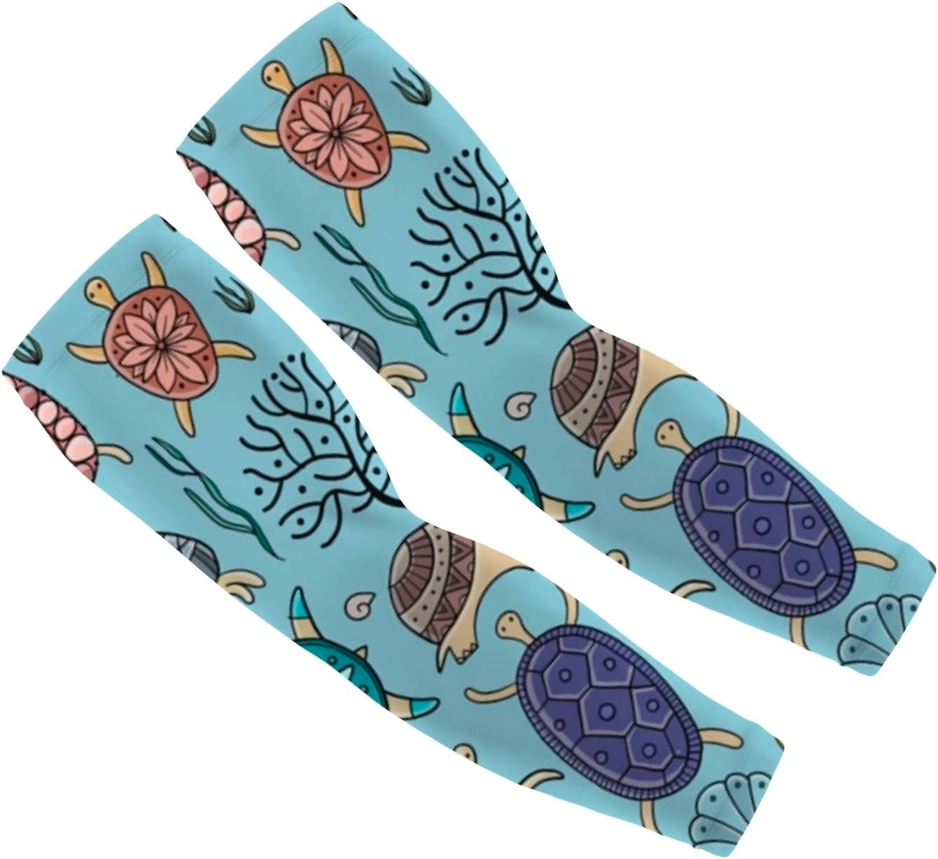 FREEAMG Arm Sleeves Turtles Family for Men Women - Walmart.com