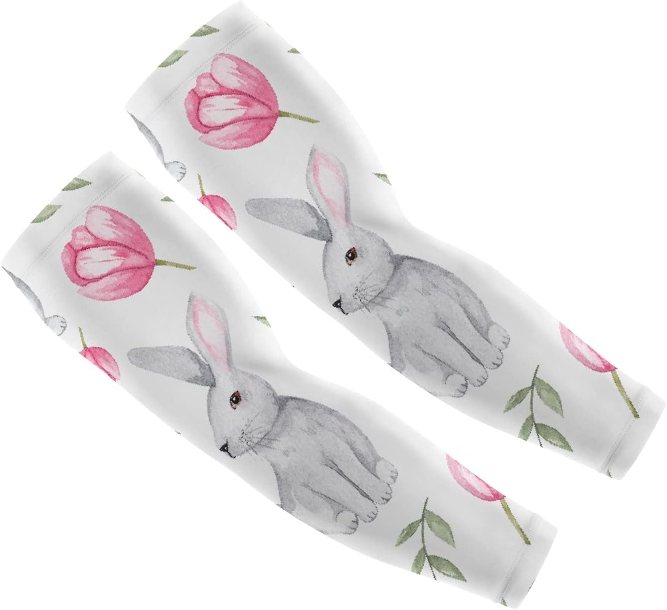 FREEAMG Arm Sleeves Watercolor Easter Rabbit for Men Women - Walmart.com