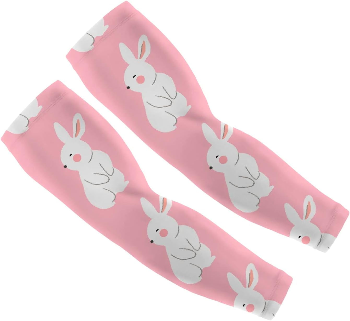 FREEAMG Arm Sleeves White Rabbit Sweet for Men Women - Walmart.com