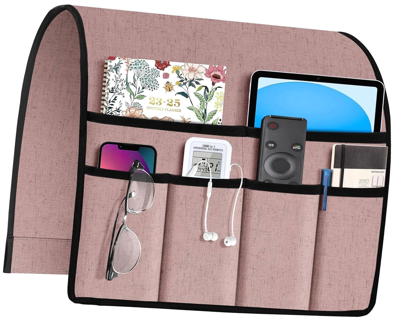 FREEAMG Armrest Organizer for Recliner, Armchair Caddy with 6-Pocket ...