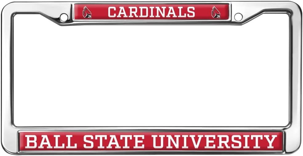 FREEAMG Ball State versity s Logo Full Size Standard License Plate ...