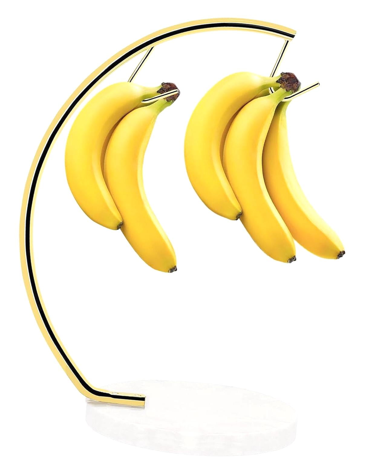 FREEAMG Banana Stand with Base, Contemporary Metal Banana Tree with ...