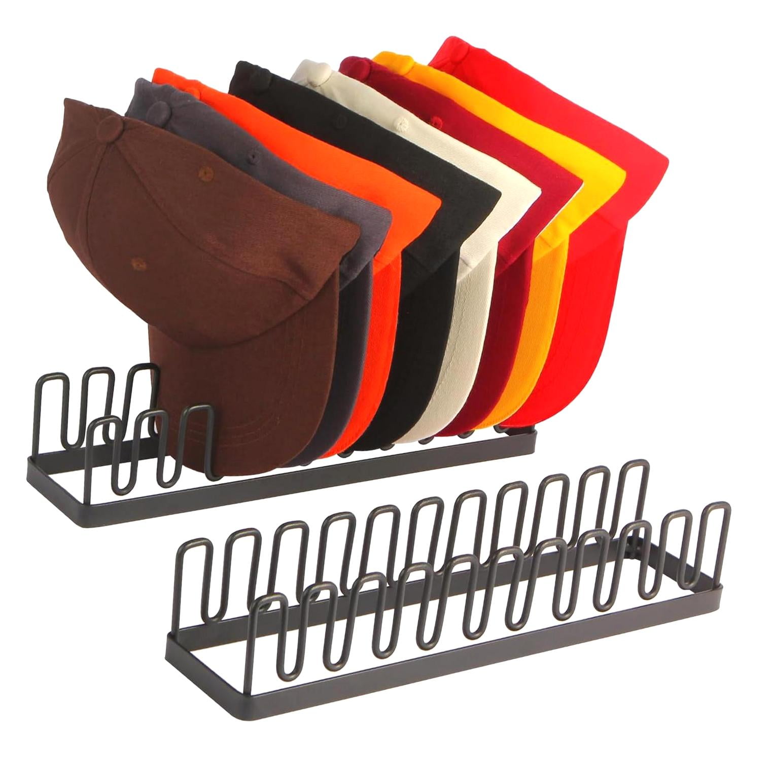FREEAMG Baseball Organizer, Display Rack and Storage Stand for 20 Hats ...
