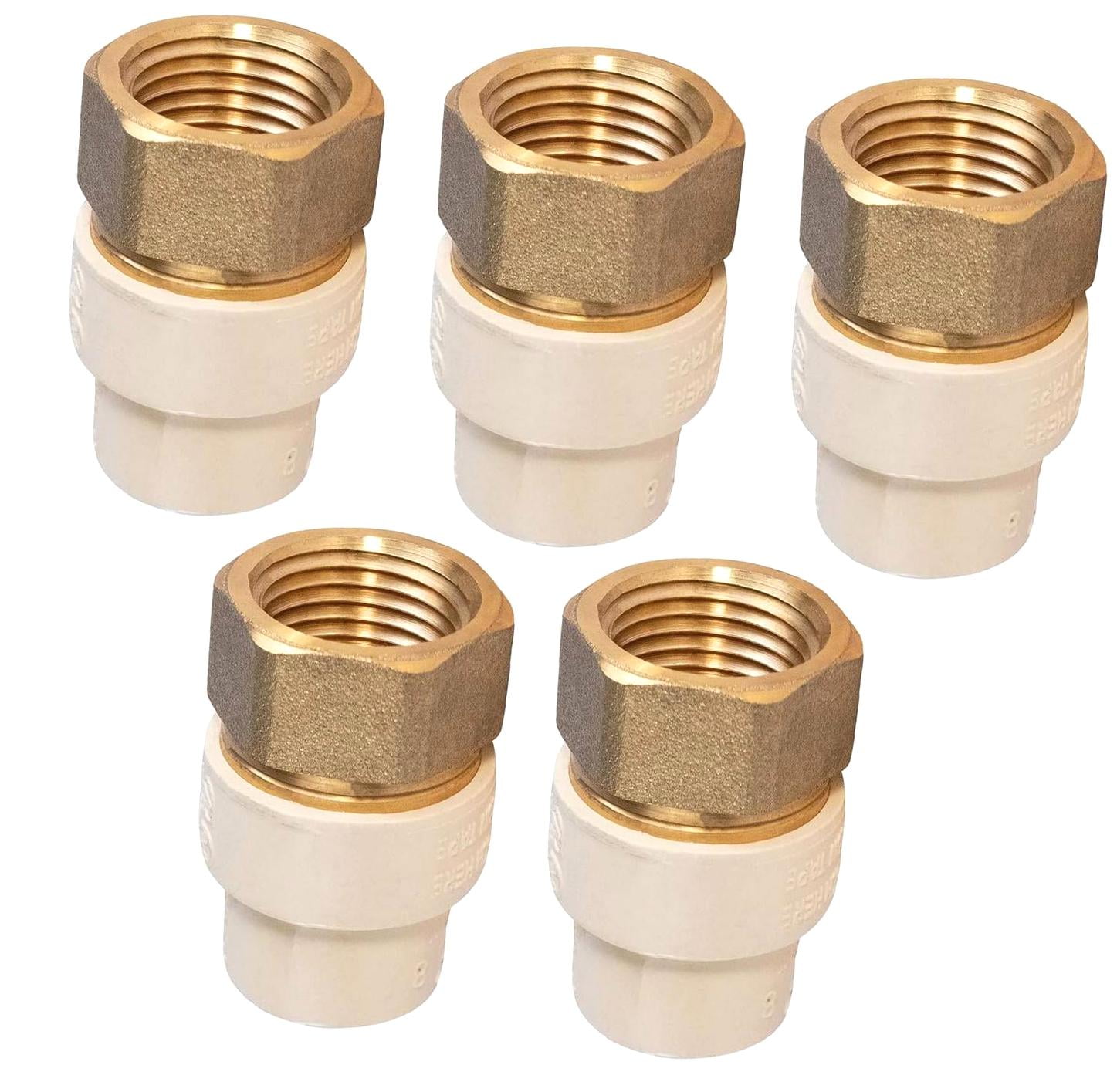 FREEAMG CSDQG100-OM-5 Female to CPVC Adapter Transition Pipe Fitting ...