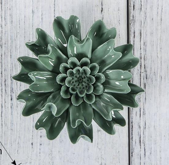 FREEAMG Ce Flower Wall Art, Artiial 3D Flower Wall Art， 3D Wall Art ...