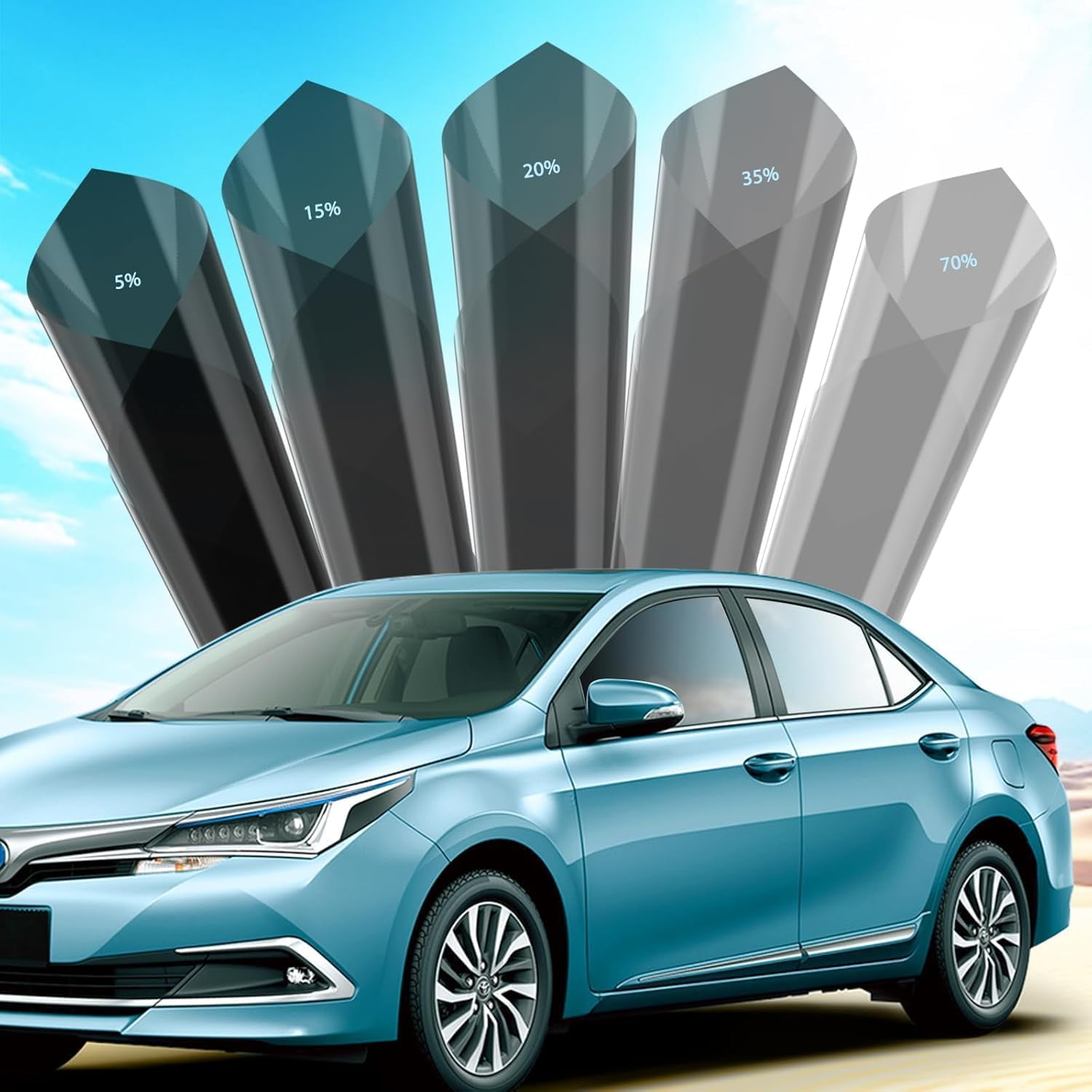 FREEAMG Ceramic Car Window Tint 70% Percent, 70% Automotive Window ...