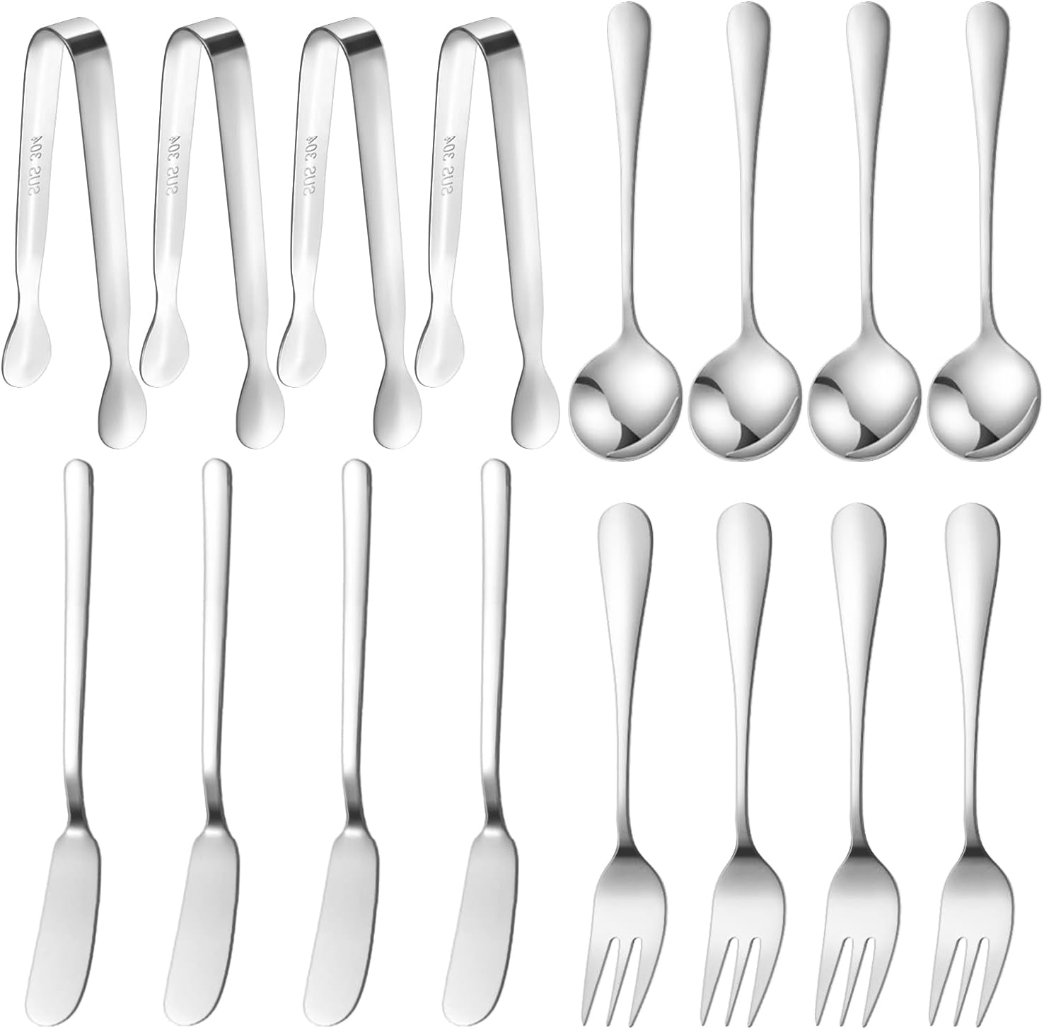 FREEAMG Cheese Butter Spreader Knife Set Charcuterie Accessories 16 Pieces Charcuterie Board ...