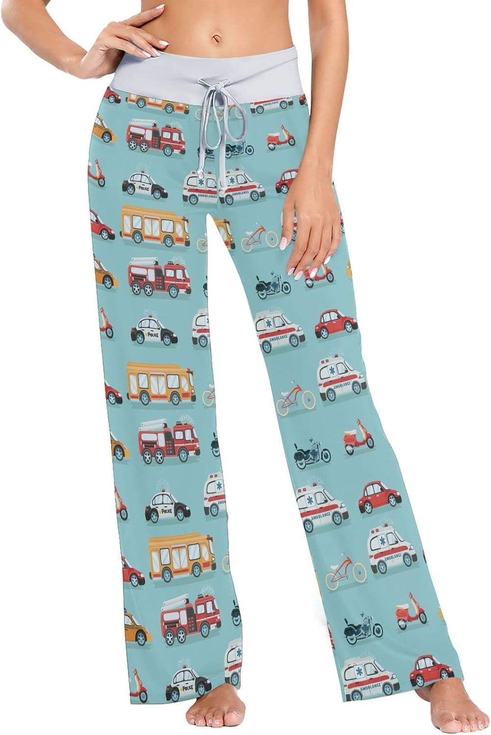 FREEAMG Childish Pajama Pants for Women Sleepwear Pants Pjs - Walmart.com