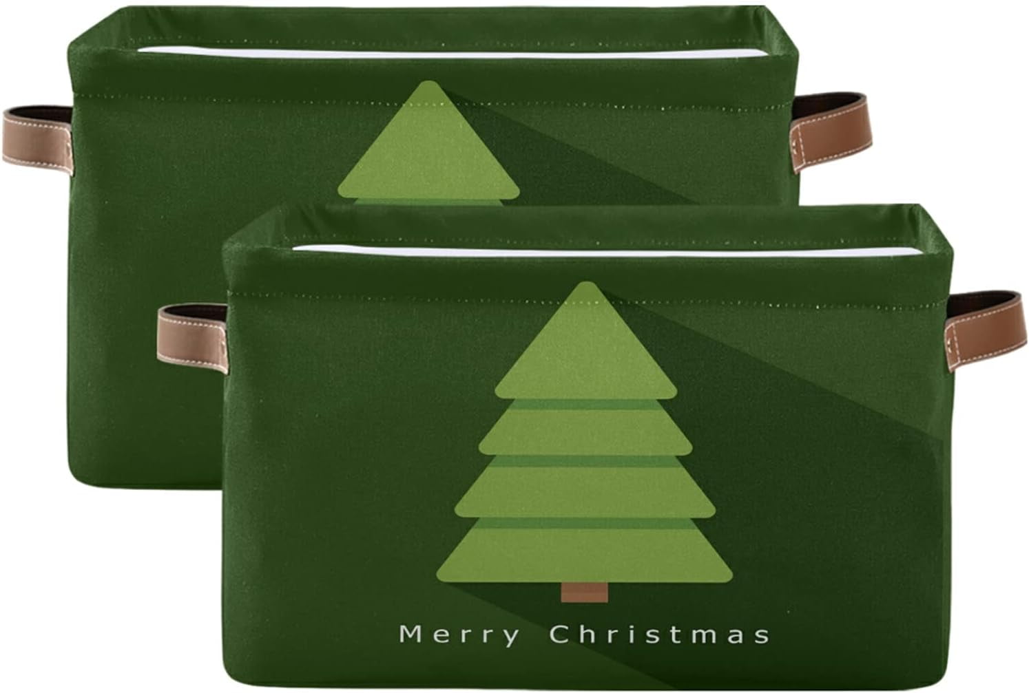 FREEAMG Christmas Tree Storage Bin for Toy Storage Basket Dirty Clothes ...