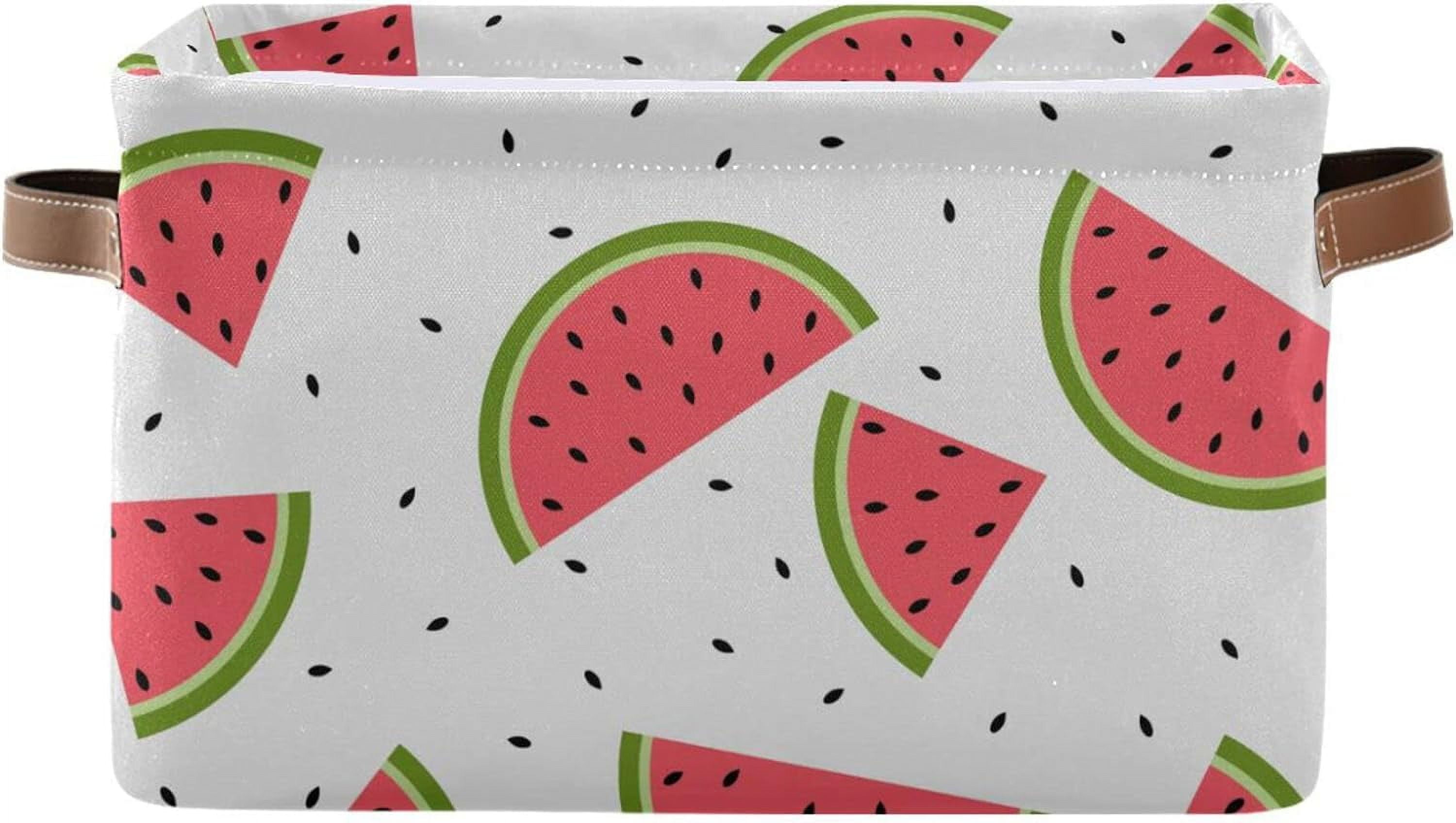 FREEAMG Collapsible Storage Basket Various Shapes Of Watermelons ...