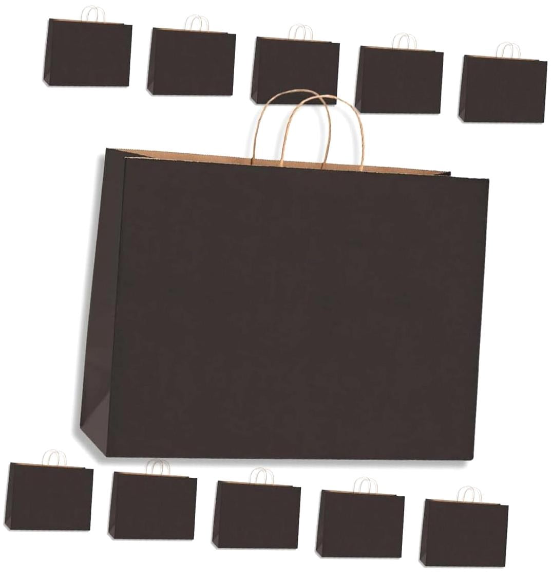 FREEAMG Collection of 10 spacious shopping totes, 16x12x6 inches ...