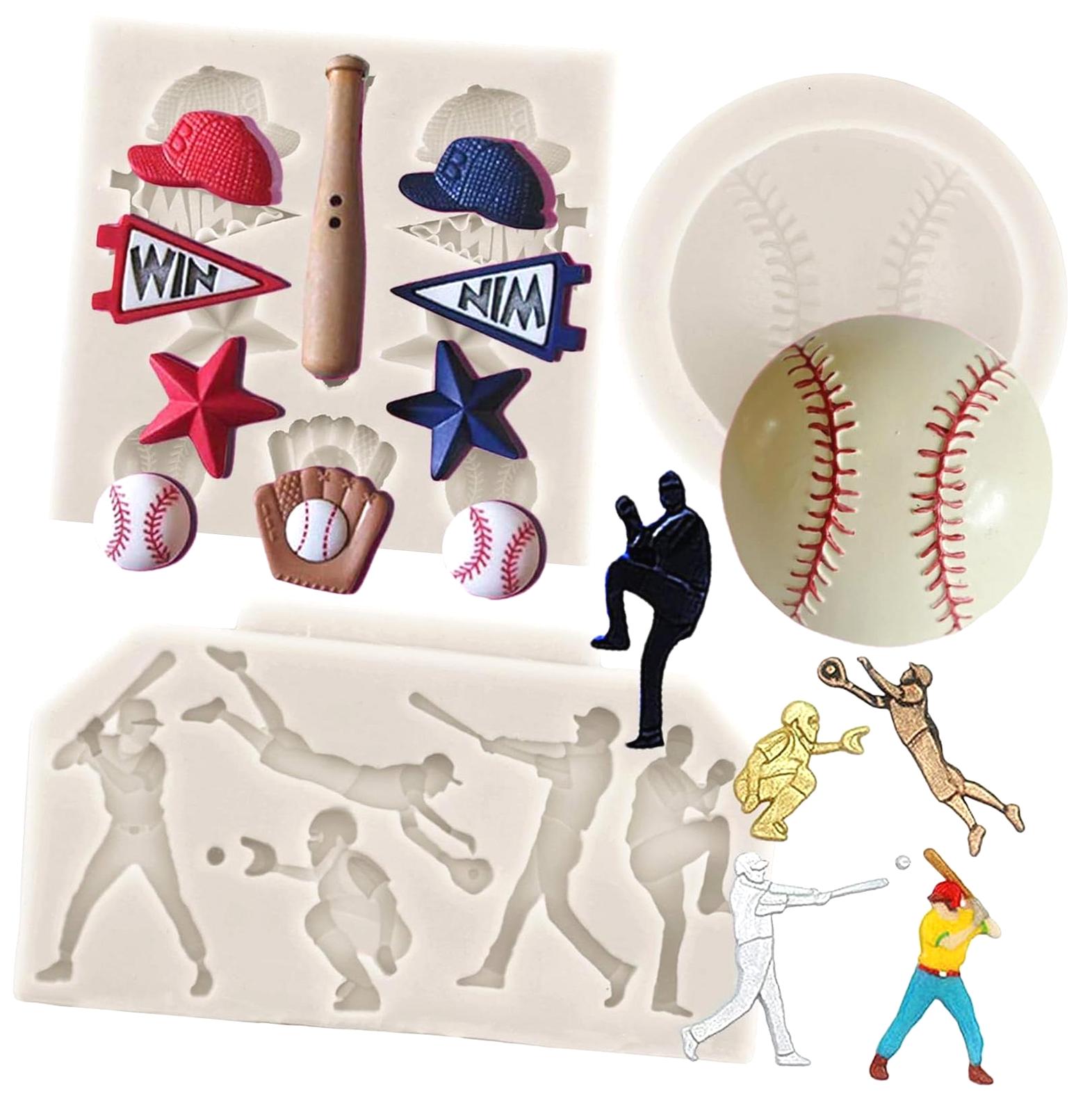 FREEAMG Controller Ball Cake Silicone Molds Football Baseball Candy ...