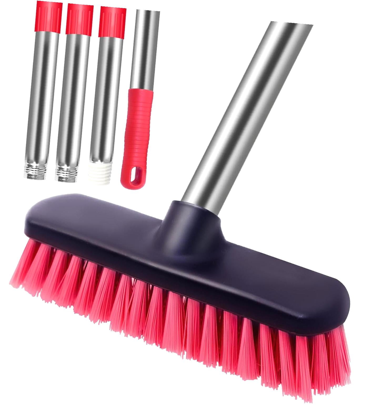 FREEAMG Deck Scrubber with Extended Handle - 54" Floor Cleaning Tool ...