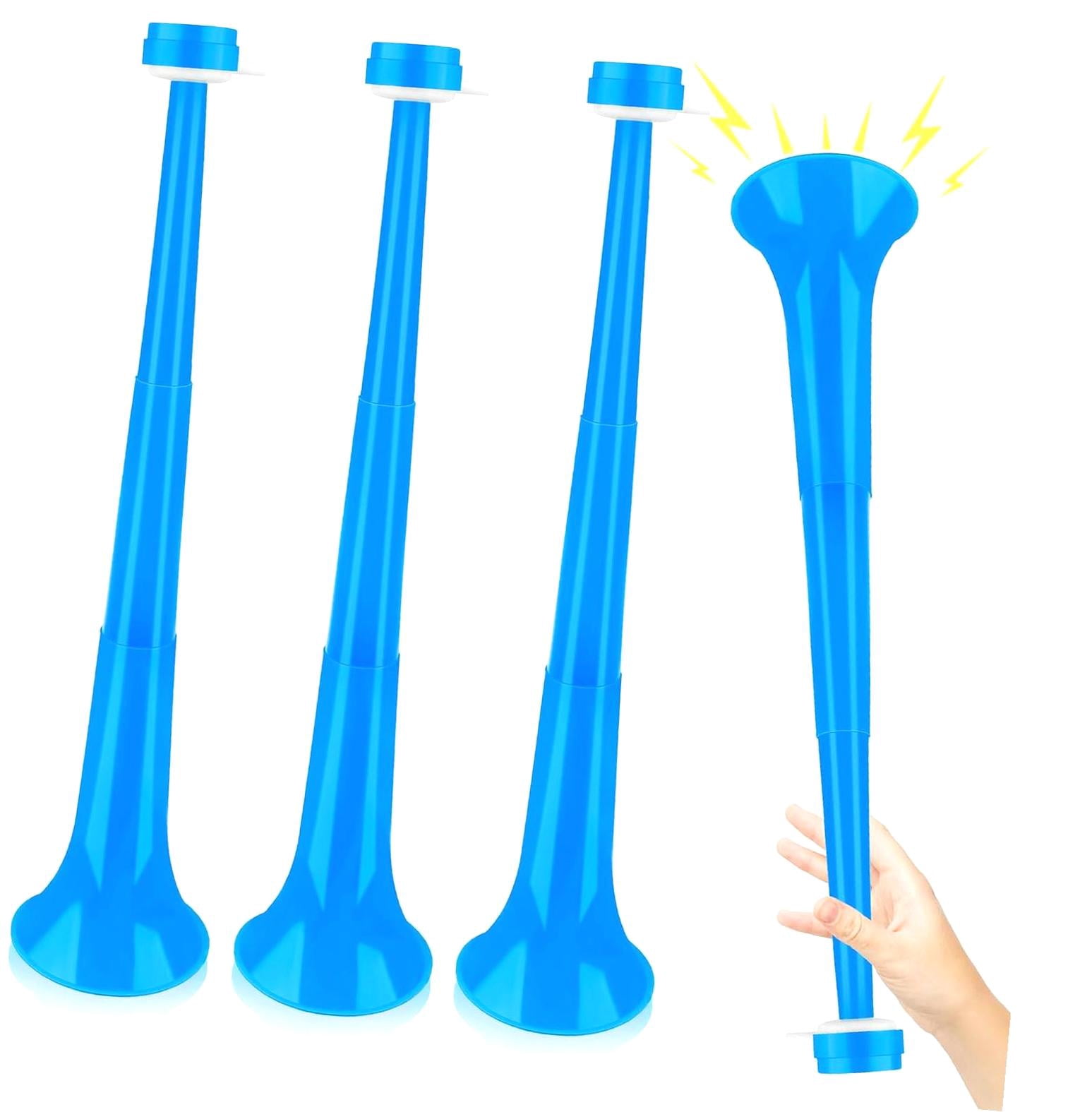 FREEAMG Denylo 4 Pcs Foldable Stadium Horn 20.5 Inch Vuvuzela Plastic ...