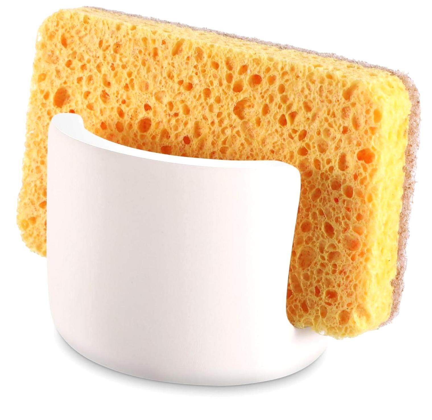 FREEAMG Diatomite Sponge Holder for Kitchen Sink, Quick-Dry Stone ...