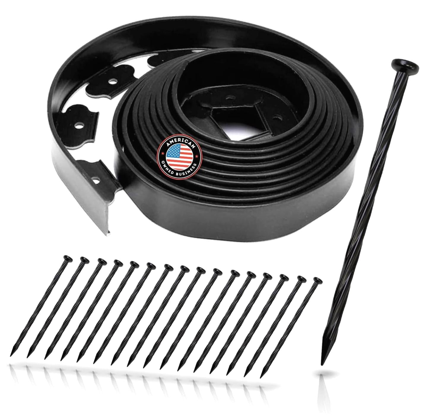 FREEAMG Edging - 20ft High-Quality No Dig Garden Edging Set for ...