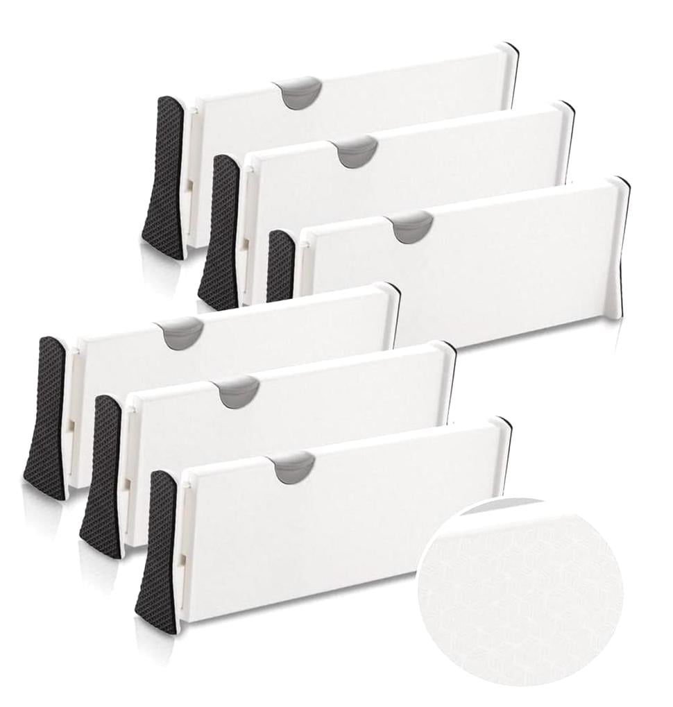 FREEAMG Expandable Adjustable Drawer Dividers, Perfect for Organizing ...