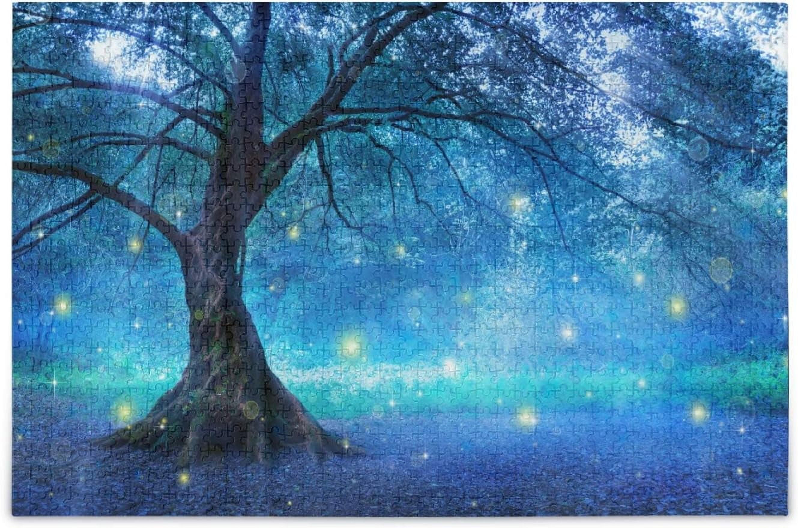 FREEAMG Fairy Tree in Mystic Forest Puzzle for Adults 1000 Piece ...