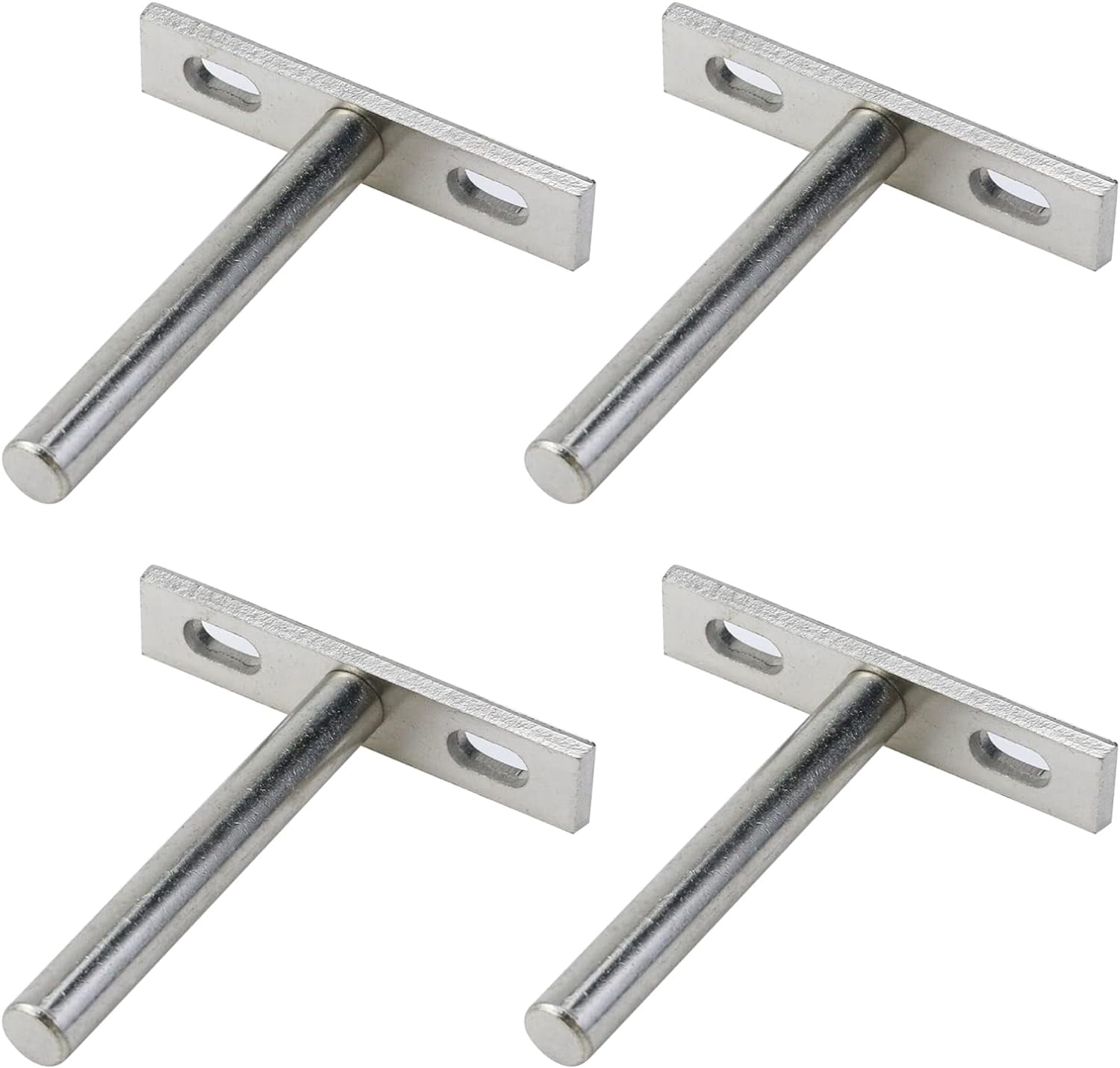 FREEAMG Floating Shelf Brackets, 3 inch Blind Shelf Supports (Small ...